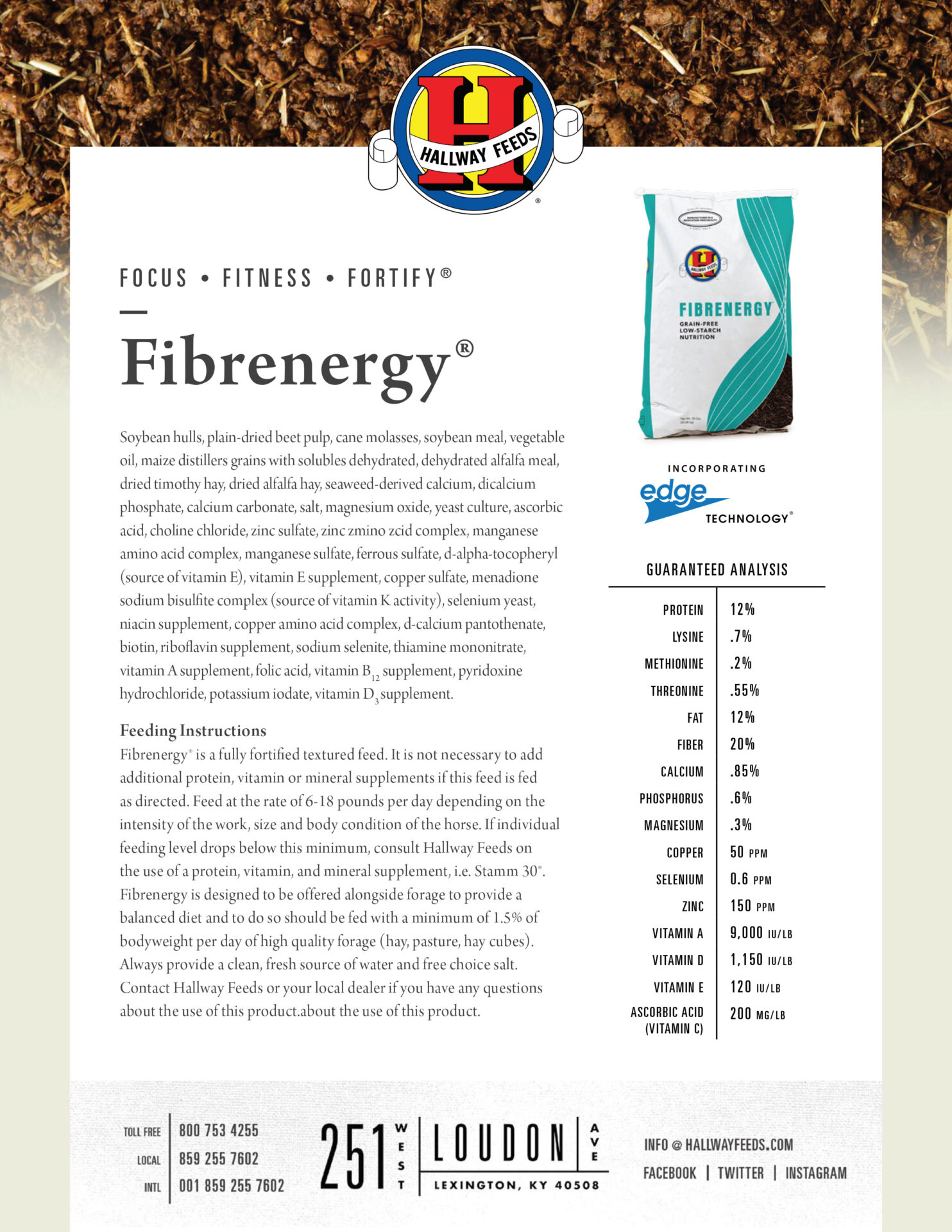 Equine - Fibrenergy - CFC Farm & Home