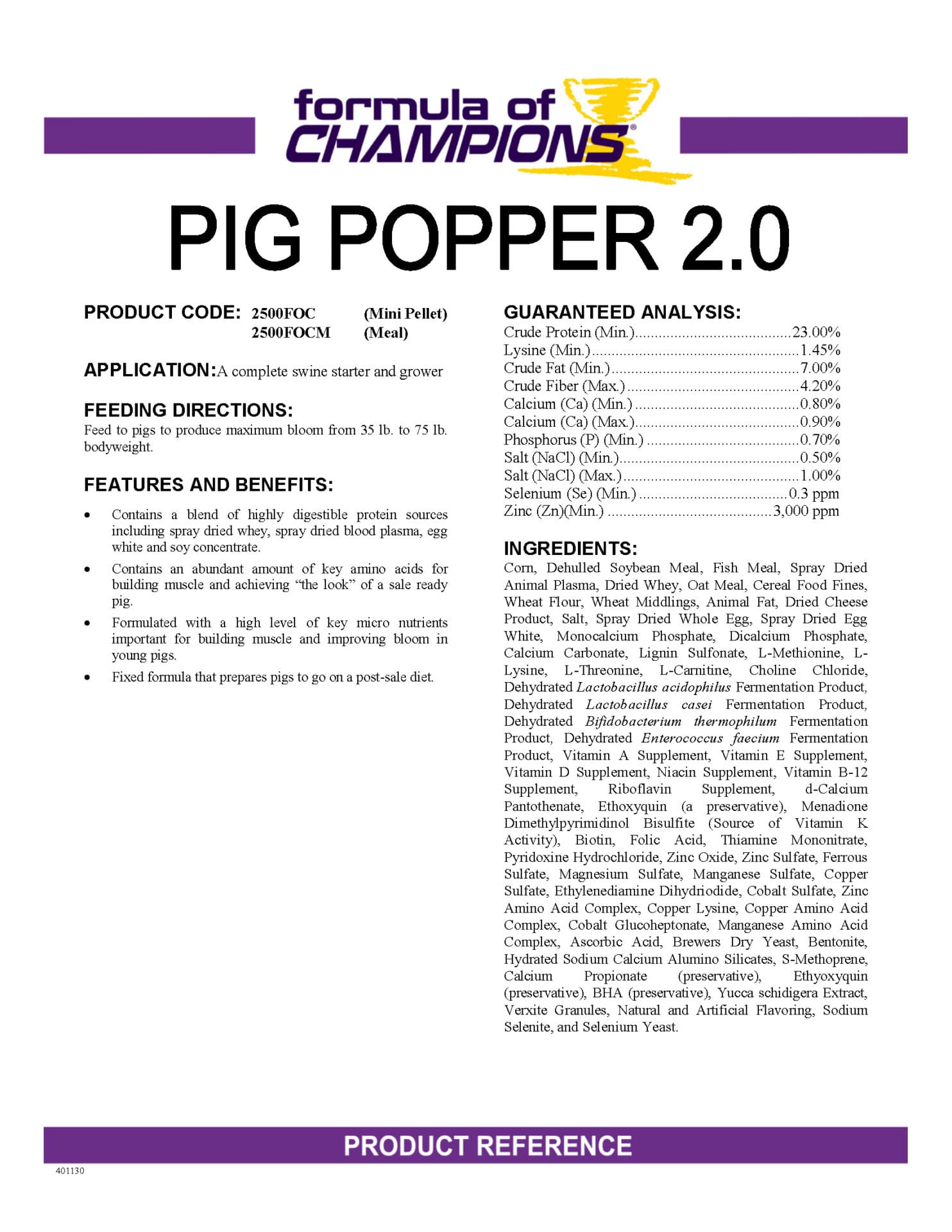 Swine - Pig Popper 2.0 - CFC Farm & Home